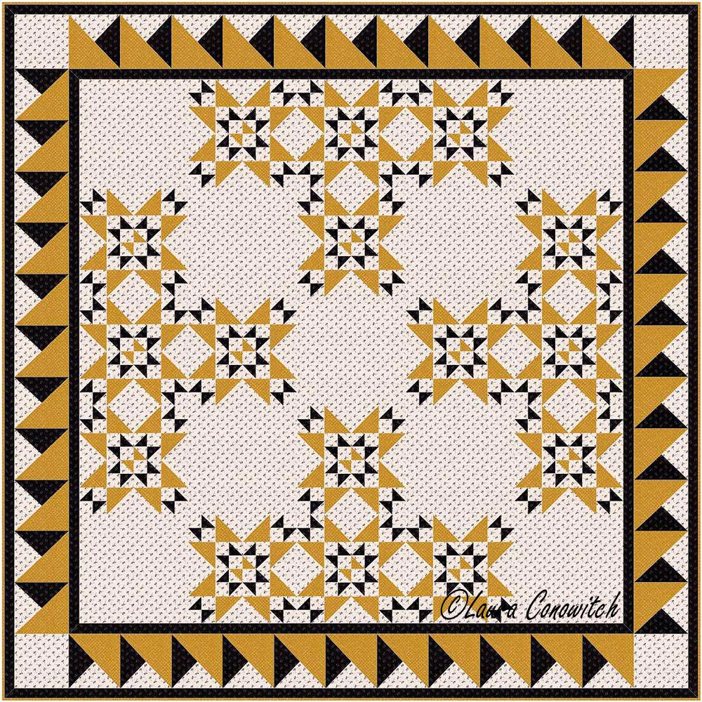 Coronation Quilt Block | LC's Cottage