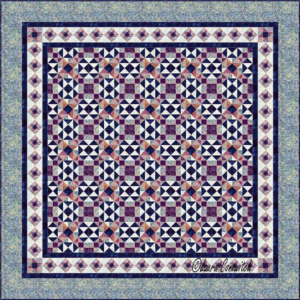 Indian Maze Quilt Block | LC's Cottage