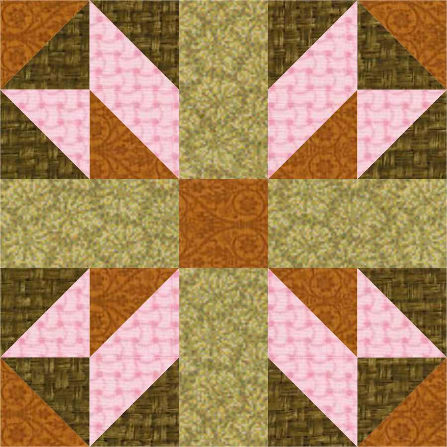 Alpine Cross Quilt Block Part 2 | LC's Cottage